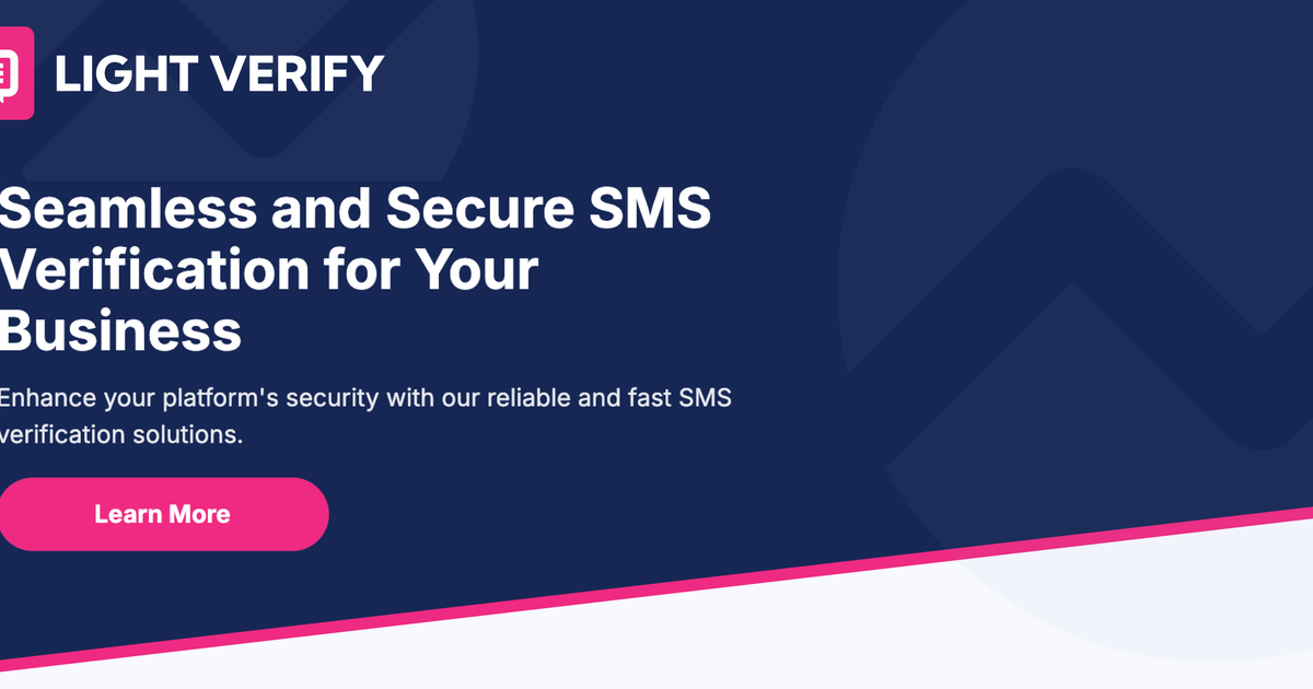 LightVerify | SMS Verification Services - Secure Phone Number Validation